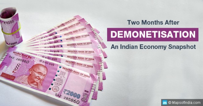 Demonetisation in India : Read status of Indian economy after two Month ...