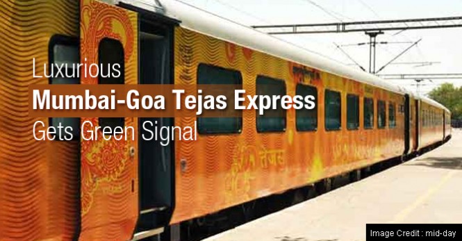 Tejas Express: Luxury Train Set For Launch on Mumbai-Goa Route - India