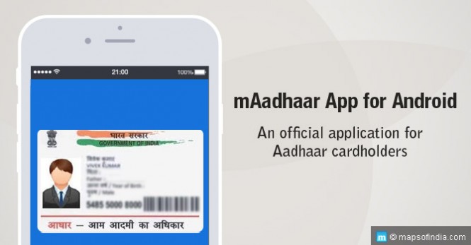Uidai Launched A New Mobile App Maadhaar Government