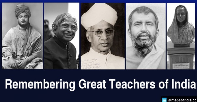 Teacher's Day 2019 Special : Great Teachers of India - Education Blogs