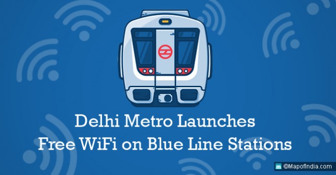 DMRC Launches Wi-Fi Services on Blue Line Stations - India