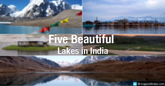 Top 5 Beautiful Lakes in India known for tourist attaraction - India