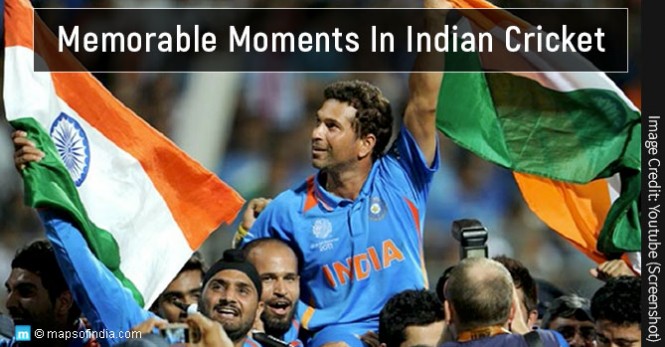 Best Cricket Moments in Indian Cricket History - India