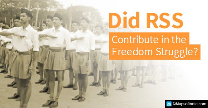 Did RSS contribute in the freedom struggle? - India