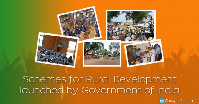 Schemes for Rural Development launched by Government of India - Government
