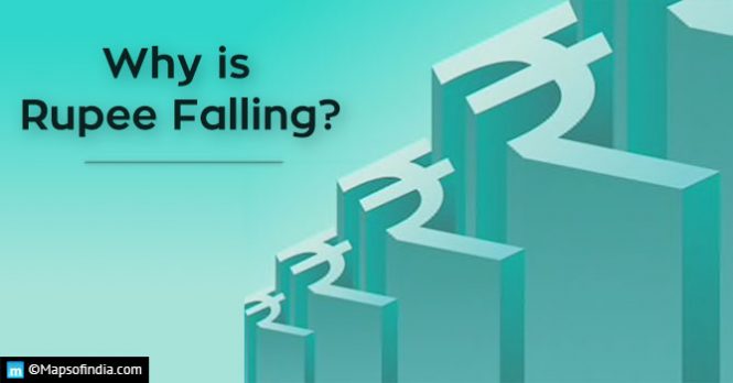 Why is Rupee falling Against Dollar : Reasons, Affect, Complication ...