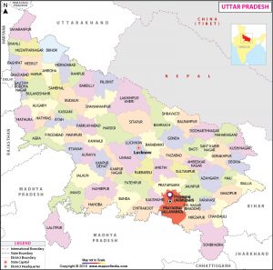 Prayagraj District Map