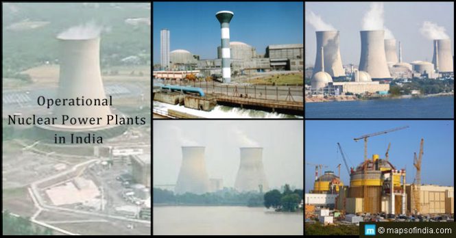 Operational Nuclear Power Plants in India | My India Operational Nuclear Power Plants in India | My India