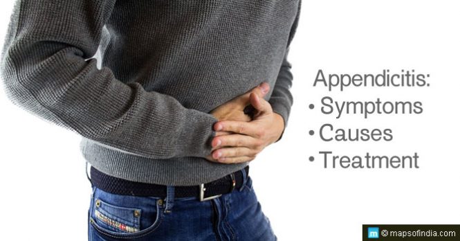 Appendicitis: Symptoms, Causes and Treatment - India