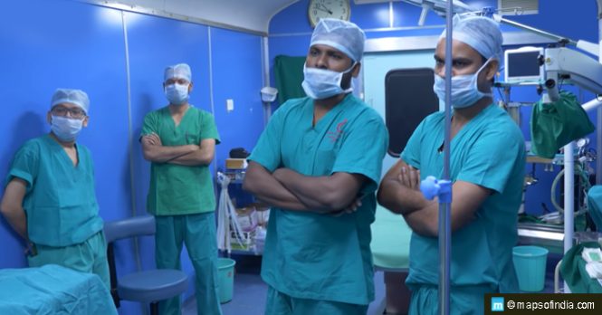 Lifeline Express or the Jeevan Rekha Express: A Special Train to ...