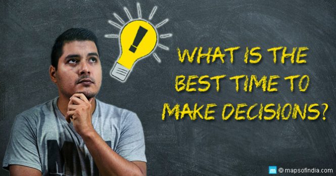 What is the Best Time to Make Decisions? - Science and fiction