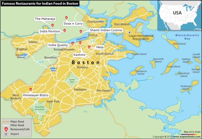 Famous Restaurants for Indian Food in Boston