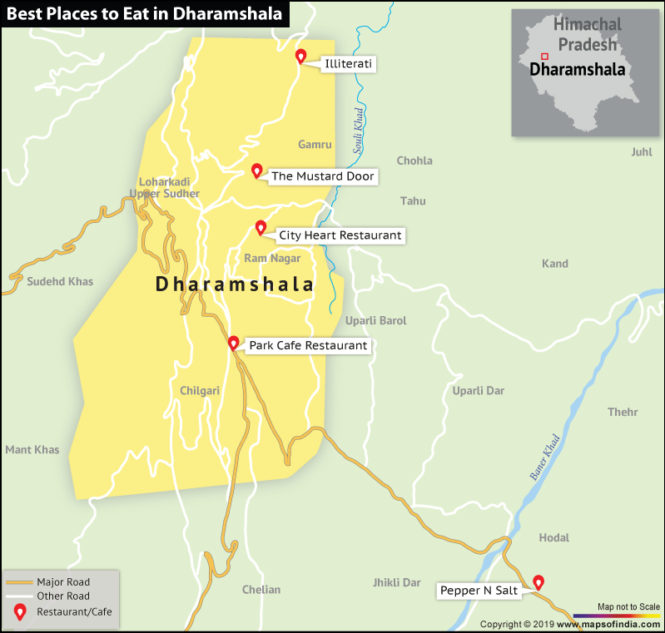 Best Places to Eat in Dharamshala