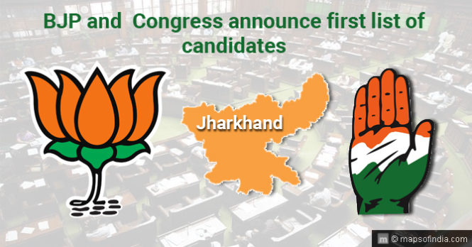 Jharkhand Polls: BJP and Congress Announce First List of Candidates ...