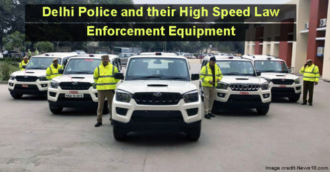 Delhi Police and their High Speed Law Enforcement Equipment - Automobiles