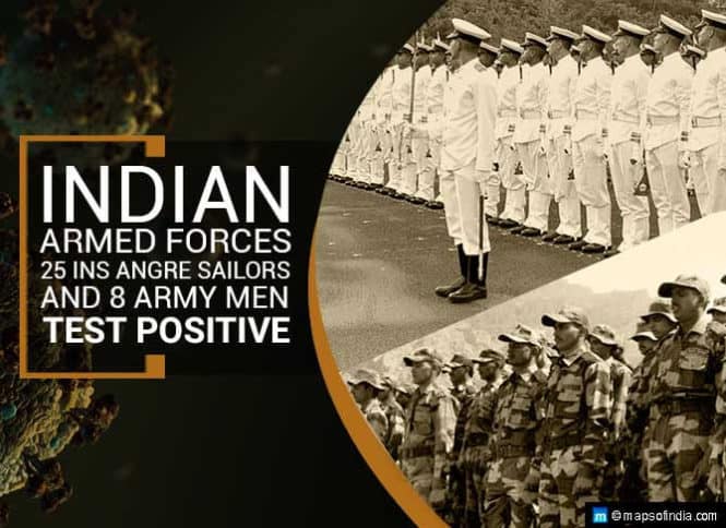 Coronavirus in Indian Armed Forces: 25 INS Angre Sailors And 8 Army Men ...