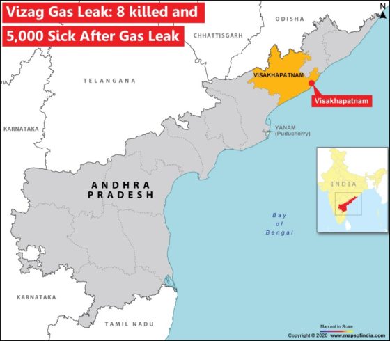 Vizag Gas Leak: 11 Killed And 5,000 Sick After Gas Leak at LG Polymers ...