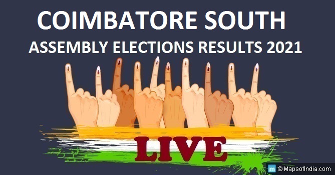 LIVE Coimbatore South Election Result 2021, Coimbatore District ...