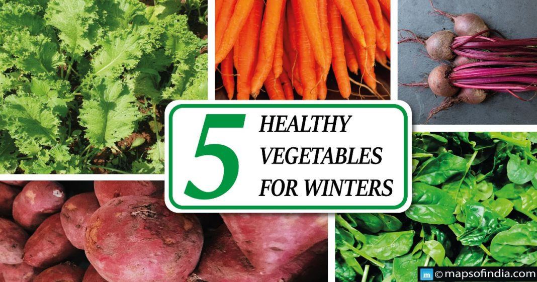 Five Healthy Vegetables for Winters - Health