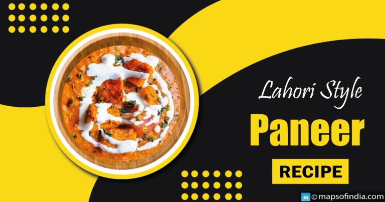 How to make Paneer in Lahori style? - Indian Vegetarian Recipes