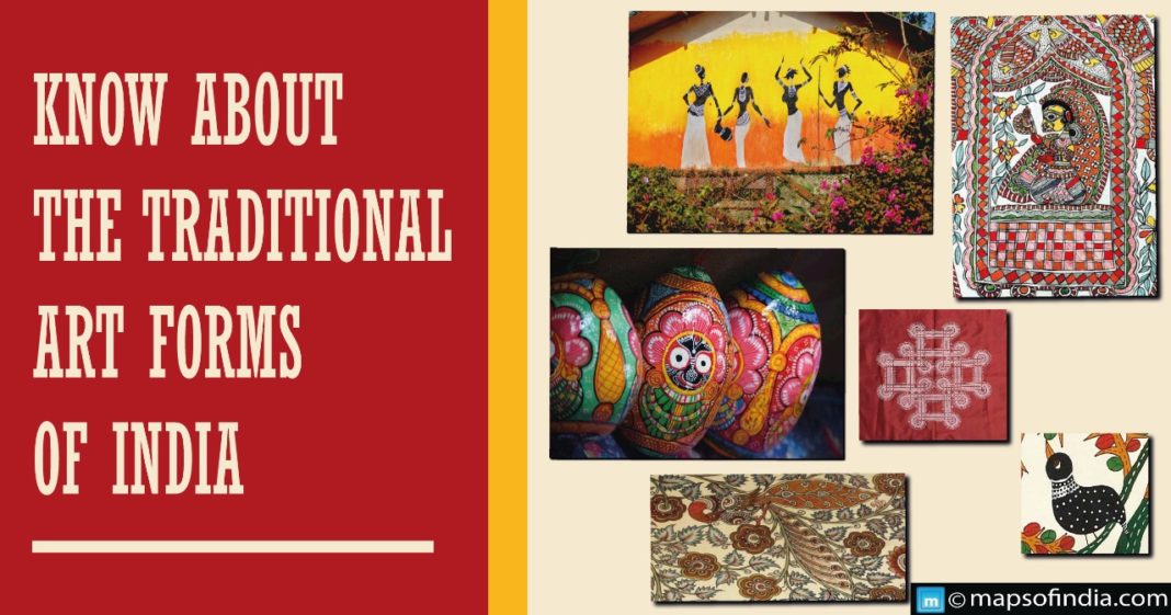 Know about the traditional art forms of India - Art