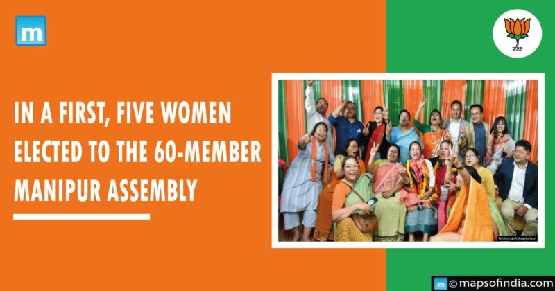 In a first, five women elected to the 60-member Manipur Assembly ...
