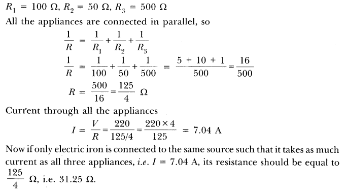 Chapter 12 – Electricity Questions and Answers: NCERT Solutions for ...