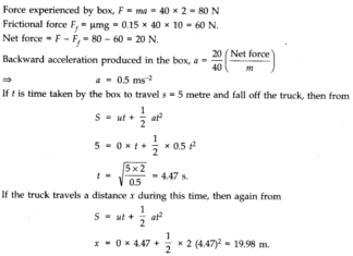 Chapter 5 – Laws of motion Questions and Answers: NCERT Solutions for ...