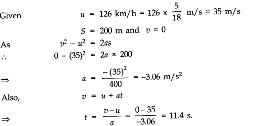 Chapter 3 – Motion in a Straight Line Questions and Answers: NCERT ...