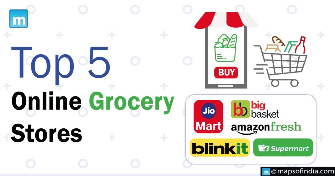 Top 5 online grocery stores - Internet