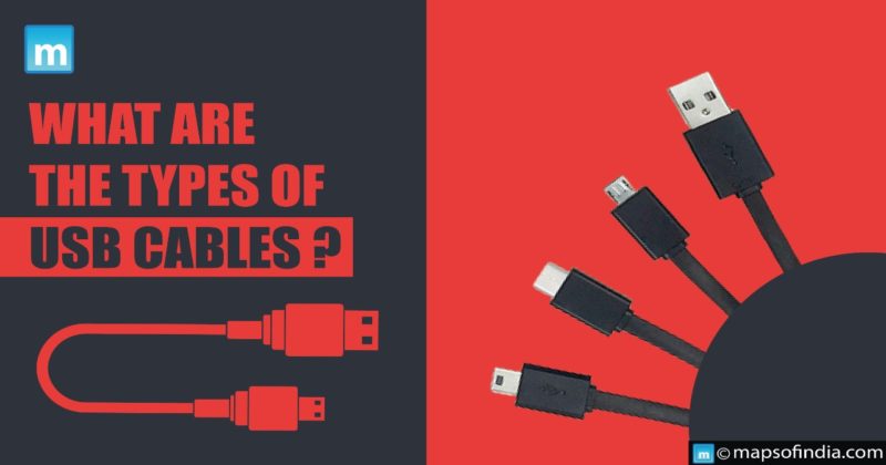 What are the types of USB Cables? - India