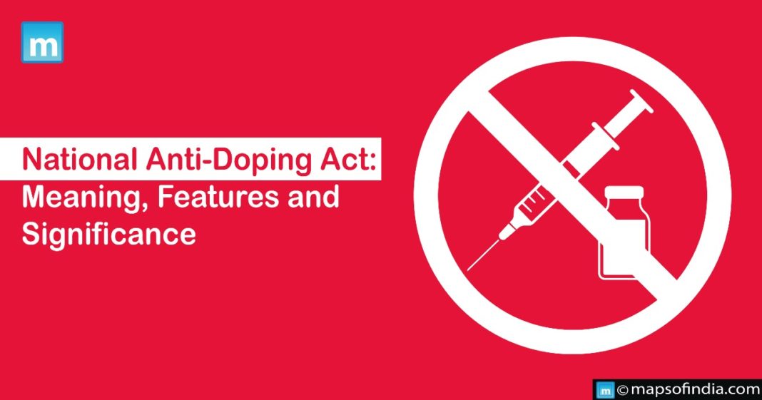 National Anti-Doping Act: Meaning, Features and Significance ...