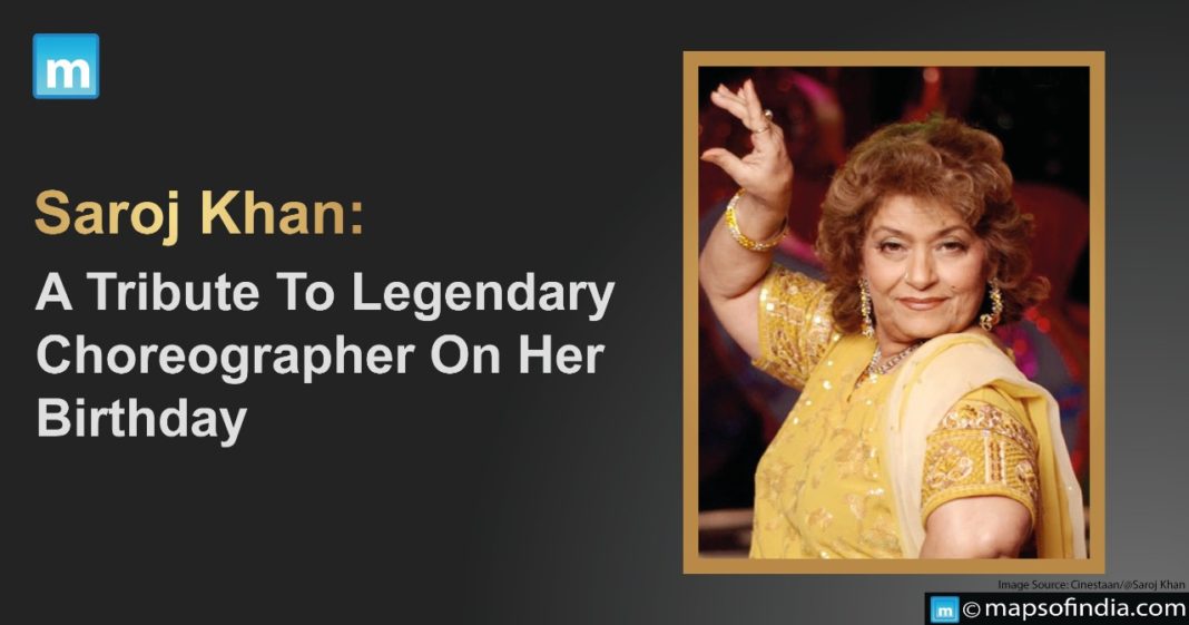 Saroj Khan: A Tribute To Legendary Choreographer On Her Birthday - Actors
