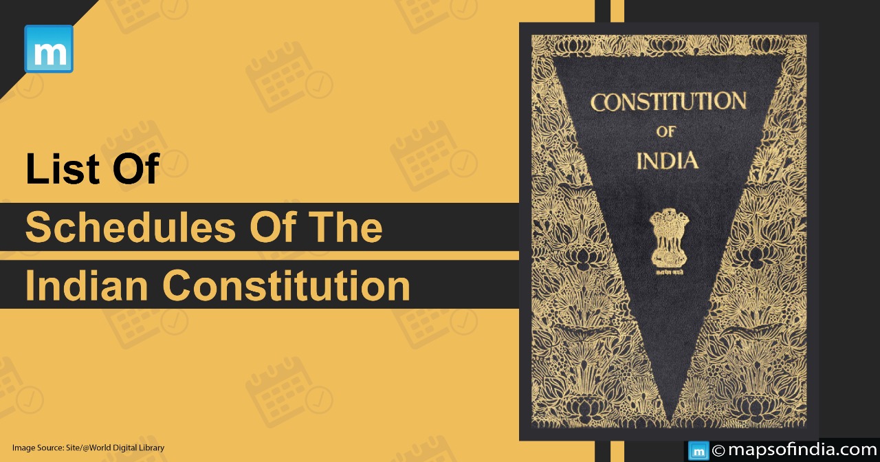 List Of Schedules Of The Indian Constitution Education Blogs List Of Schedules Of The Indian Constitution Education Blogs
