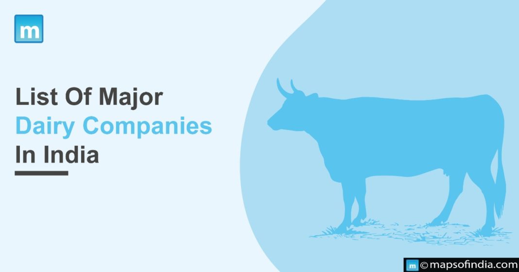 List Of Major Dairy Companies In India - Dairy Products