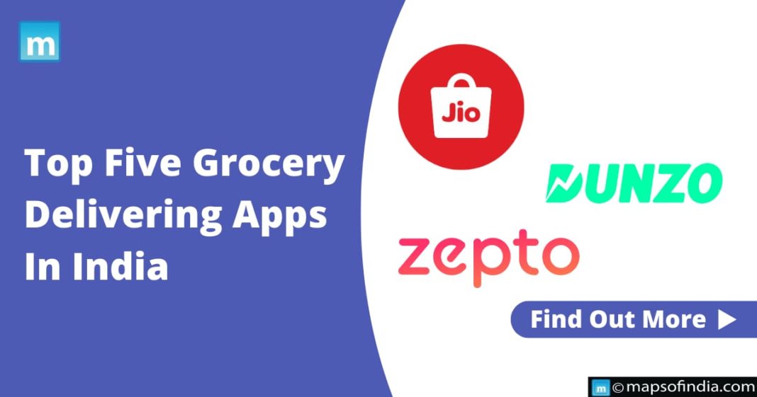 Top Five Grocery Delivering Apps In India - Applications