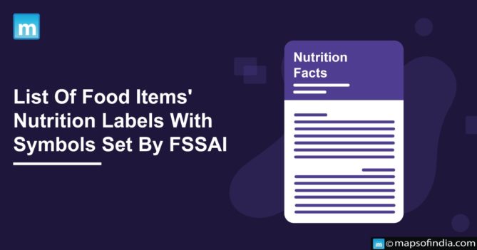 List Of Food Items’ Nutrition Labels With Symbols Set By FSSAI - Asia