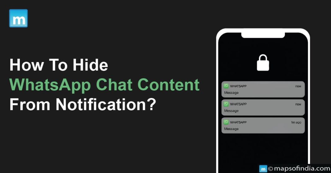 How To Hide WhatsApp Chat Content From Notification? - Smart gadgets