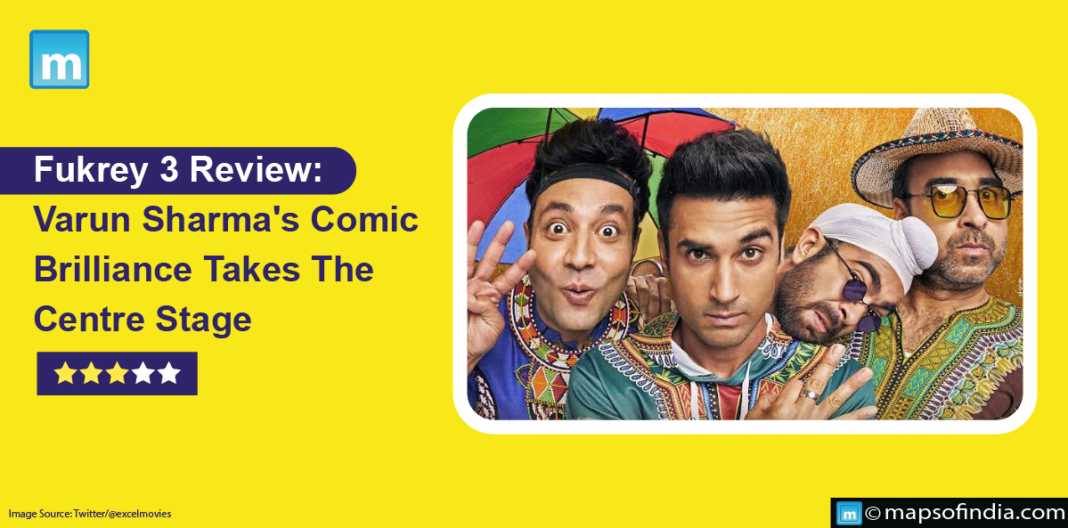 Fukrey 3 Review: Varun Sharma’s Comic Brilliance Takes The Centre Stage ...
