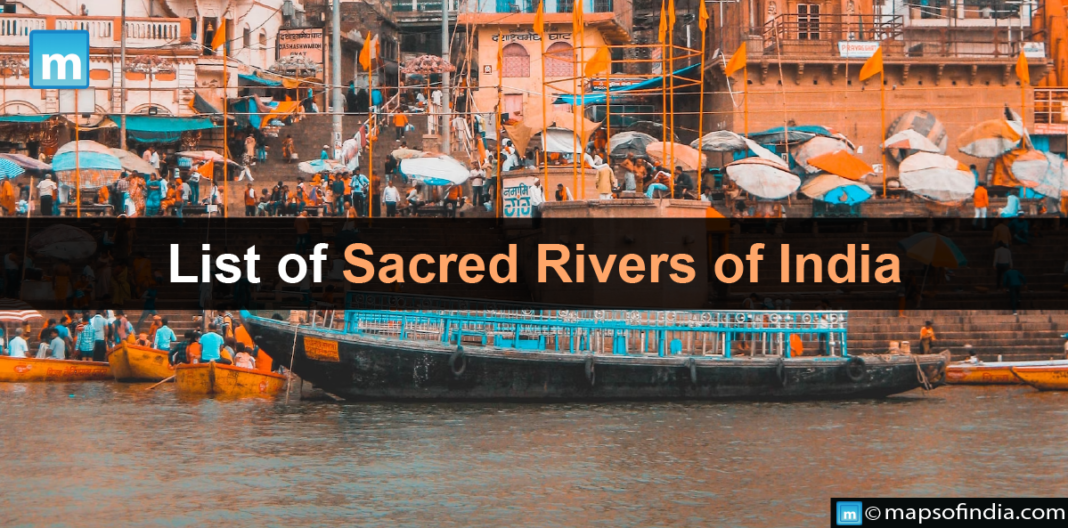 List Of Sacred Rivers Of India - India