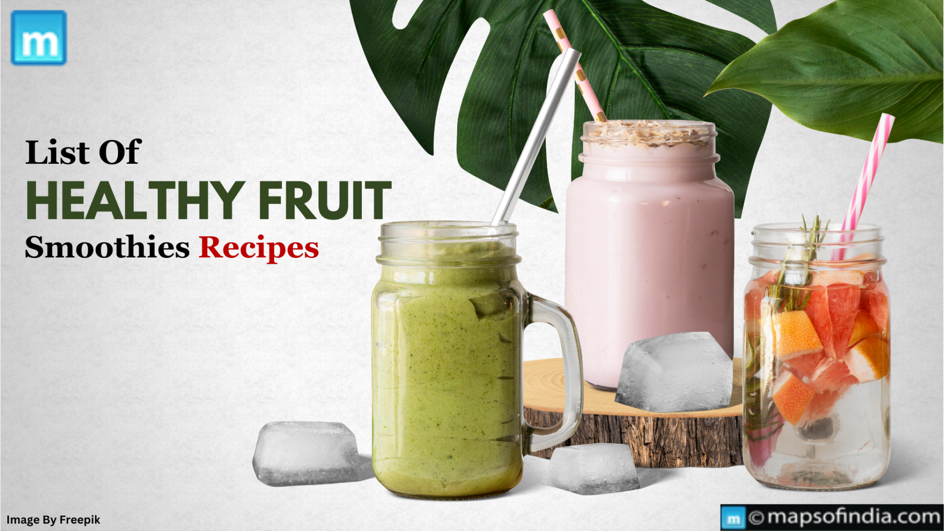 List Of Healthy Fruit Smoothies Recipes - Benefits