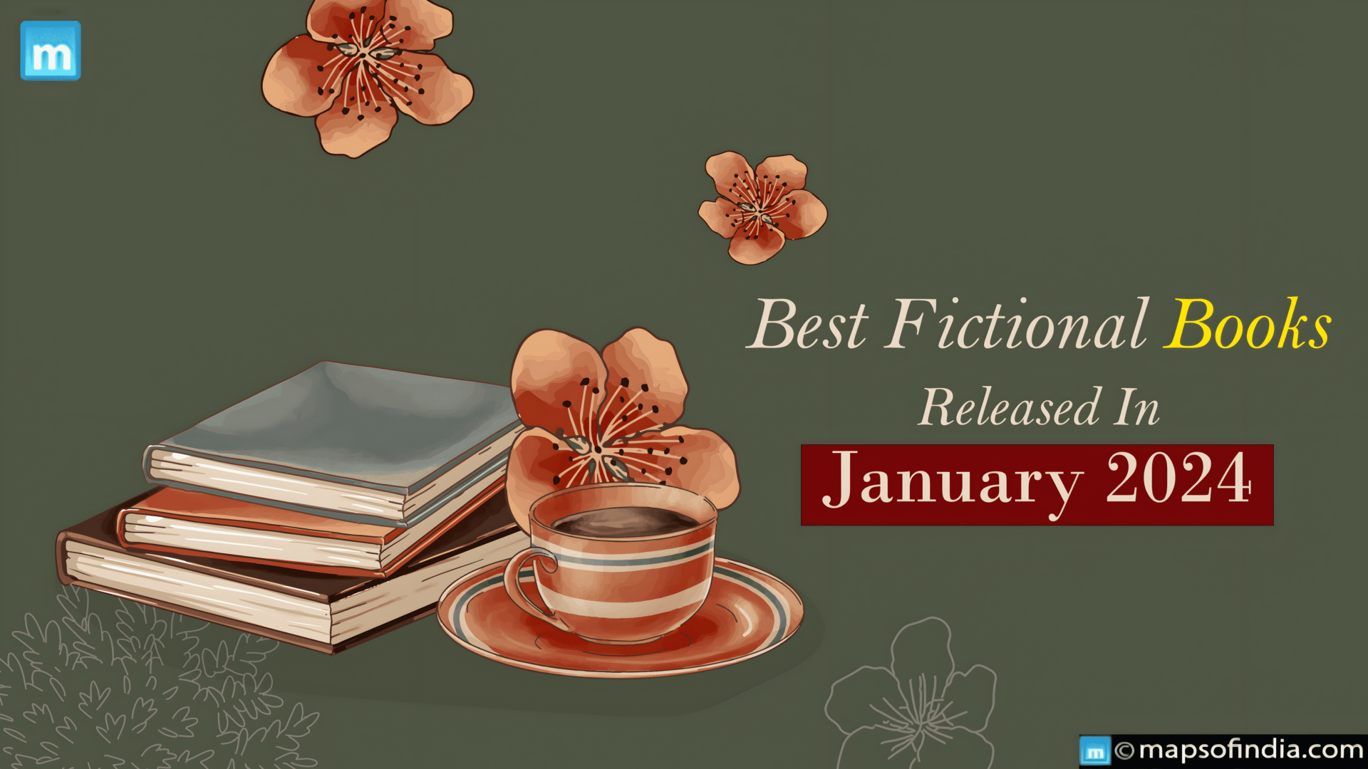 Best Fictional Books Released In January 2024 - Asia