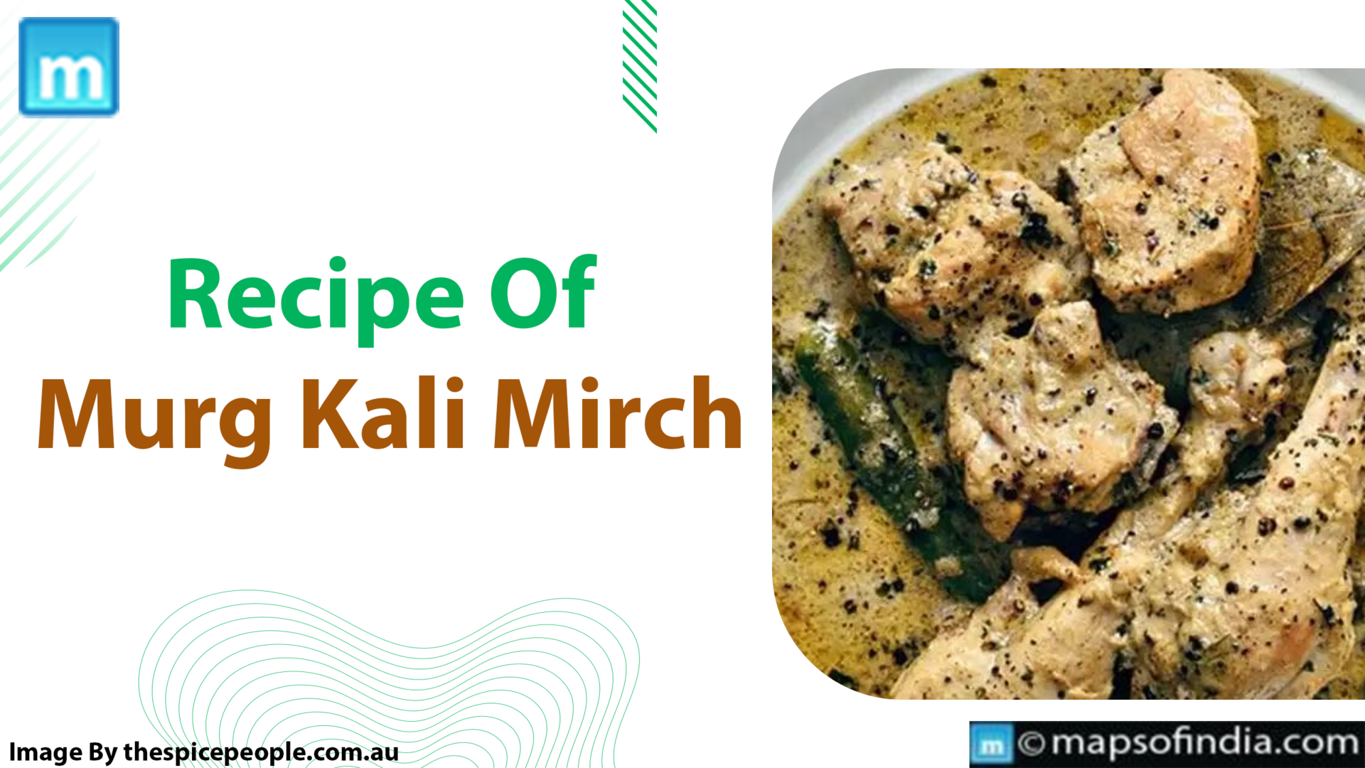 Recipe Of Murg Kali Mirch - Cooking