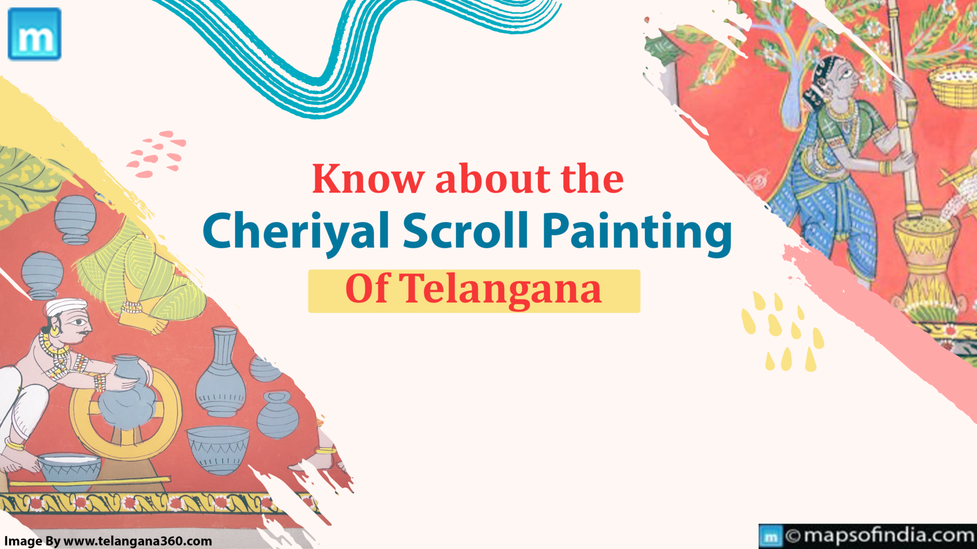 Know About Cheriyal Scroll Painting Of Telangana - Art