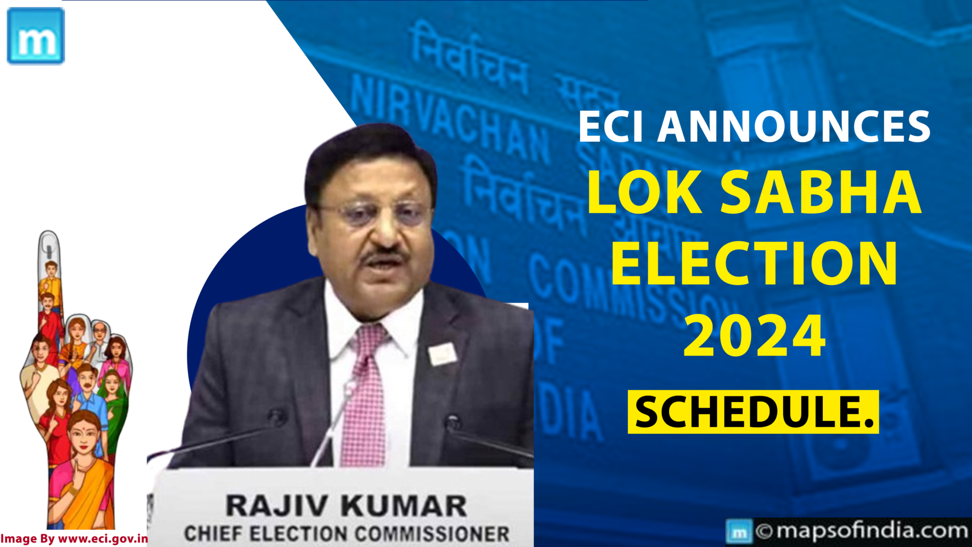 ECI Announces Lok Sabha Election 2024 Schedule. Check Details ...
