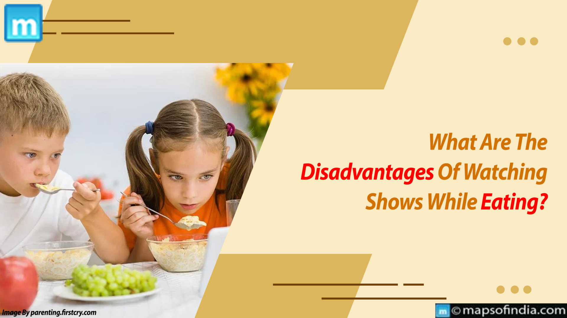 What Are The Disadvantages Of Watching Shows While Eating? - Fitness