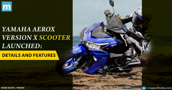 Yamaha Aerox Version X Scooter Launched: Check Details And Features ...