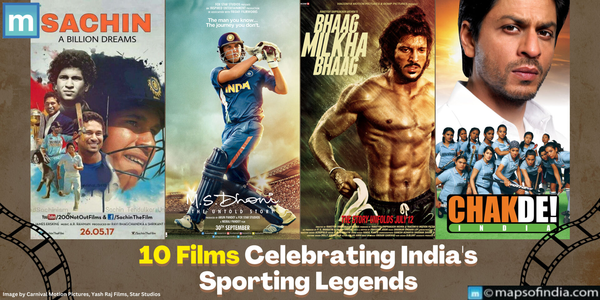 10 Films Celebrating India’s Sporting Legends - Actors