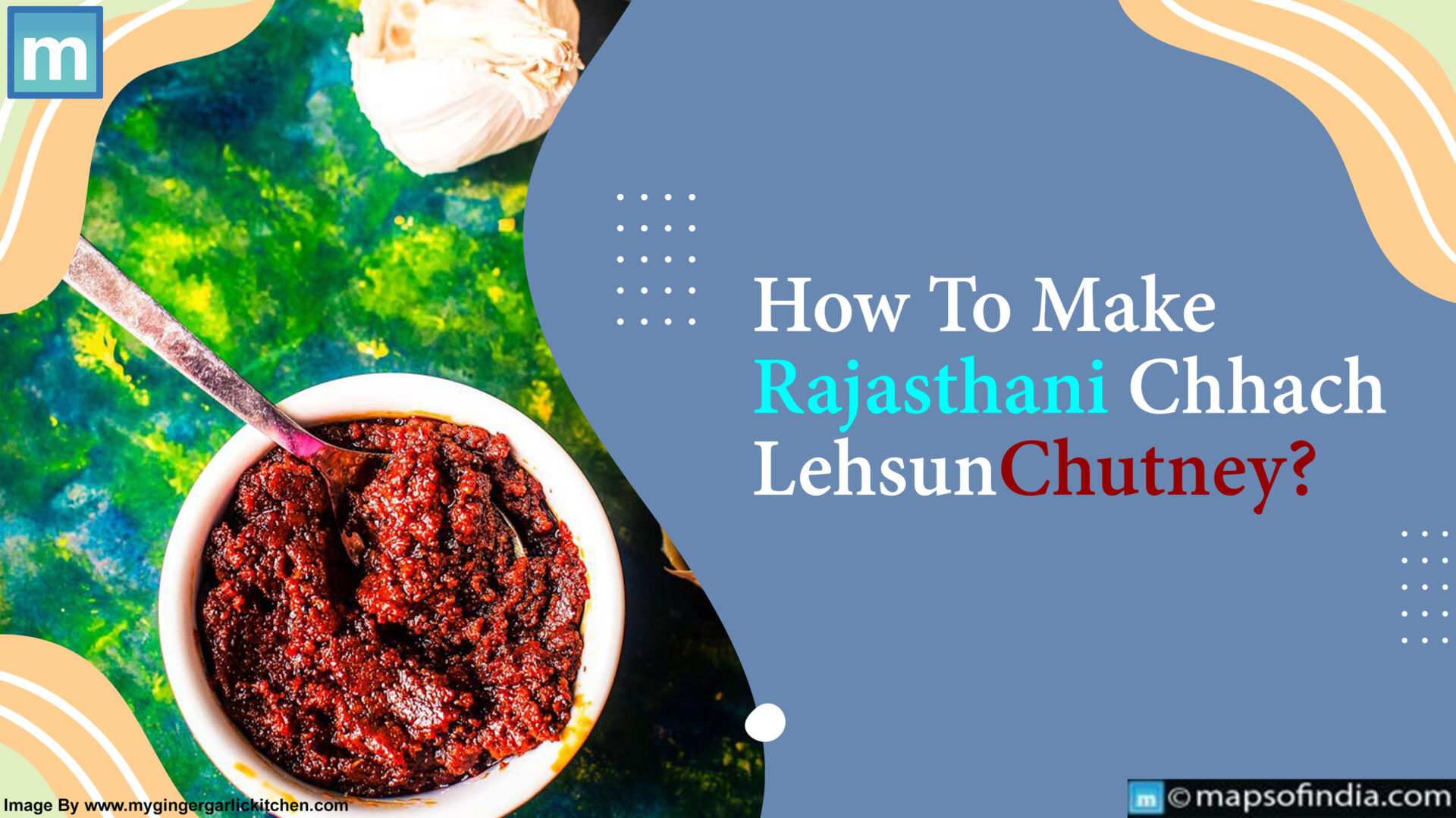 How To Make Rajasthani Chhach Lehsun Chutney? - Asia