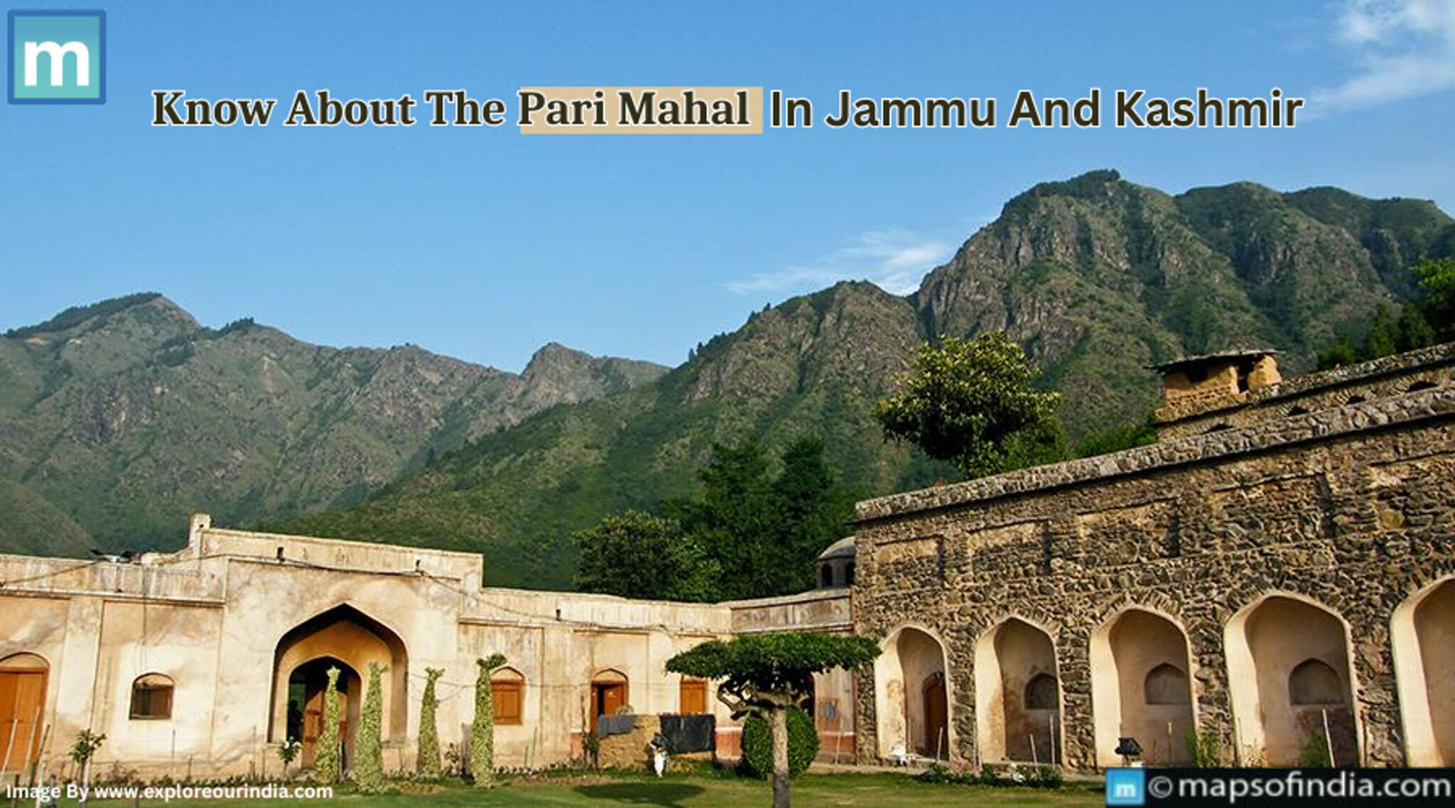 Know About The Pari Mahal In Jammu & Kashmir - Architecture